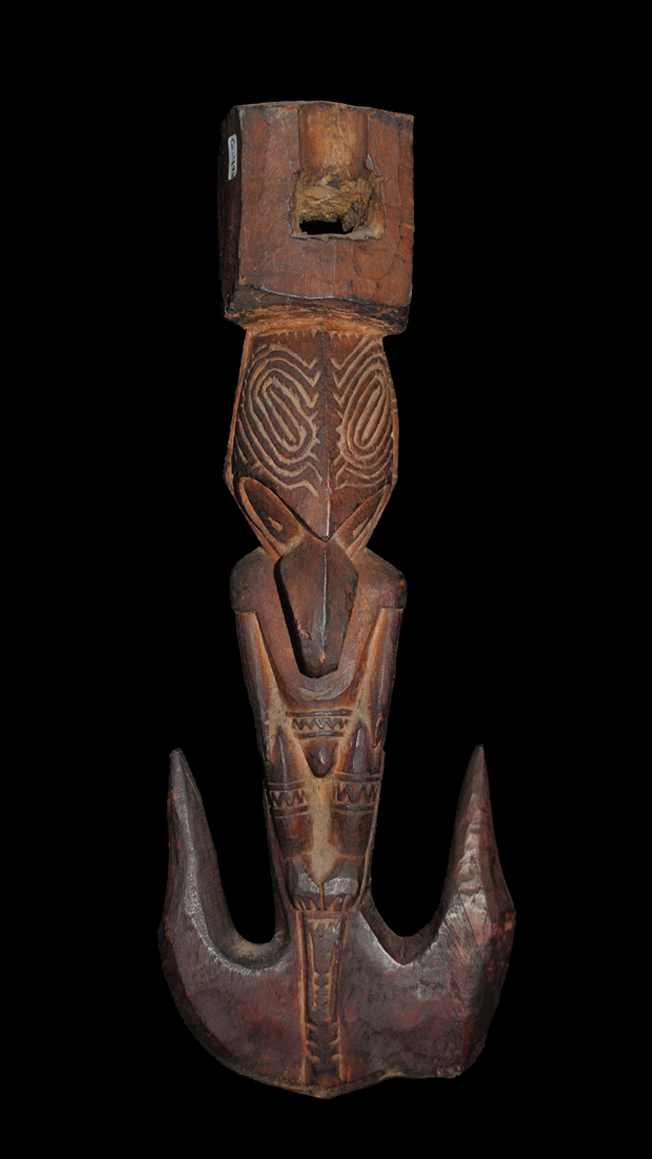Authentic New Guinea Sepik river food hook Art & Collectibles Sculpture ...