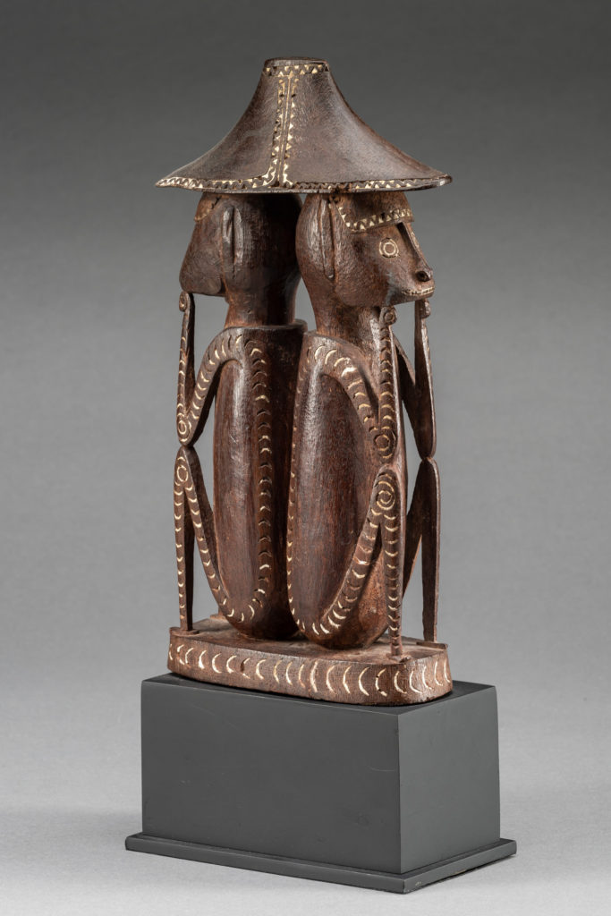 Massim Figure Milne Bay Province Papua New Guinea - Oceanic Arts Australia